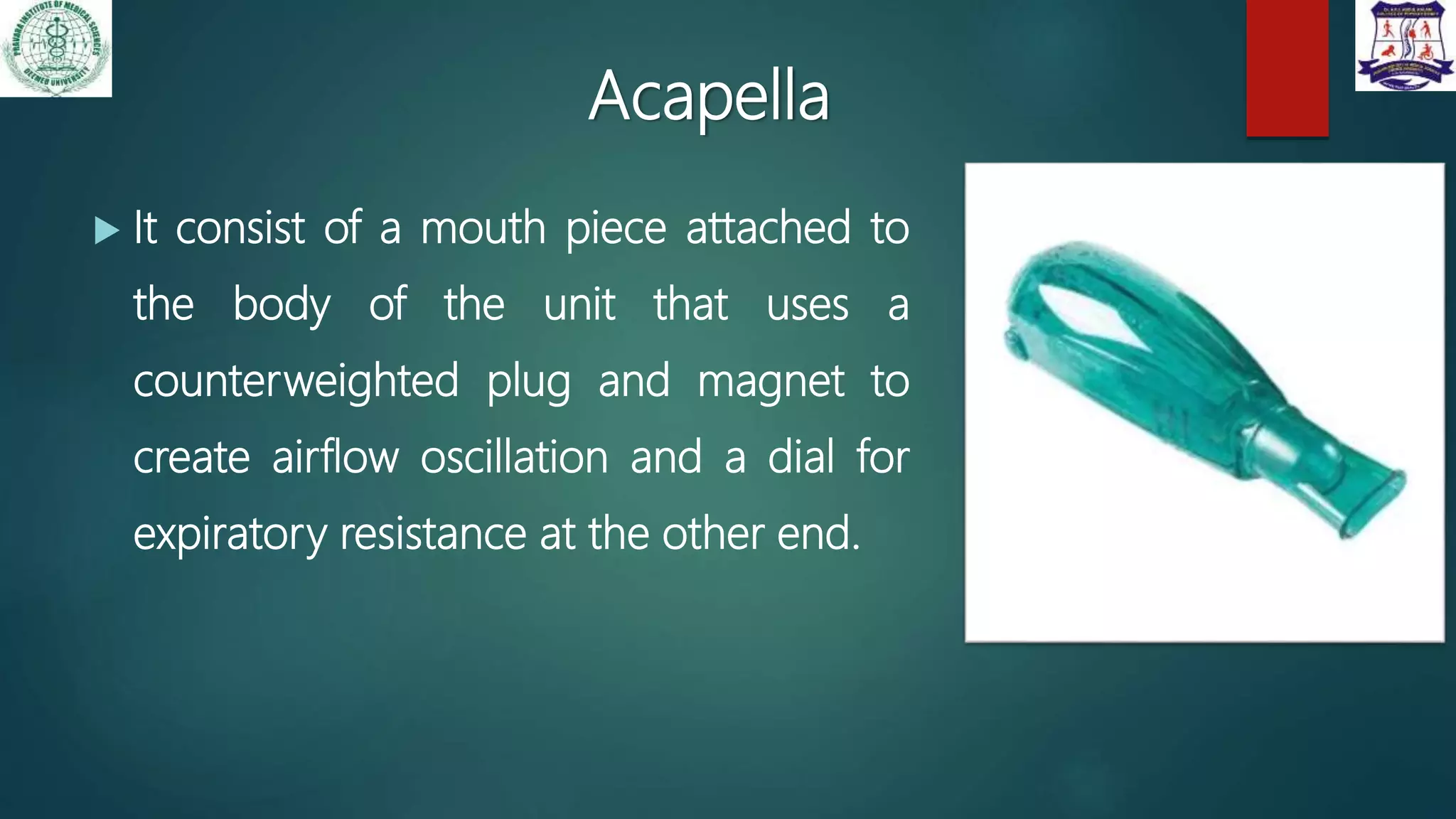 Airway clearance devices .pptx