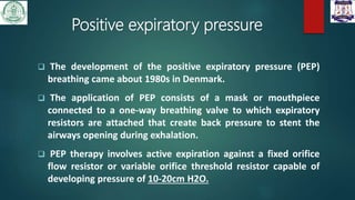 Airway clearance devices .pptx