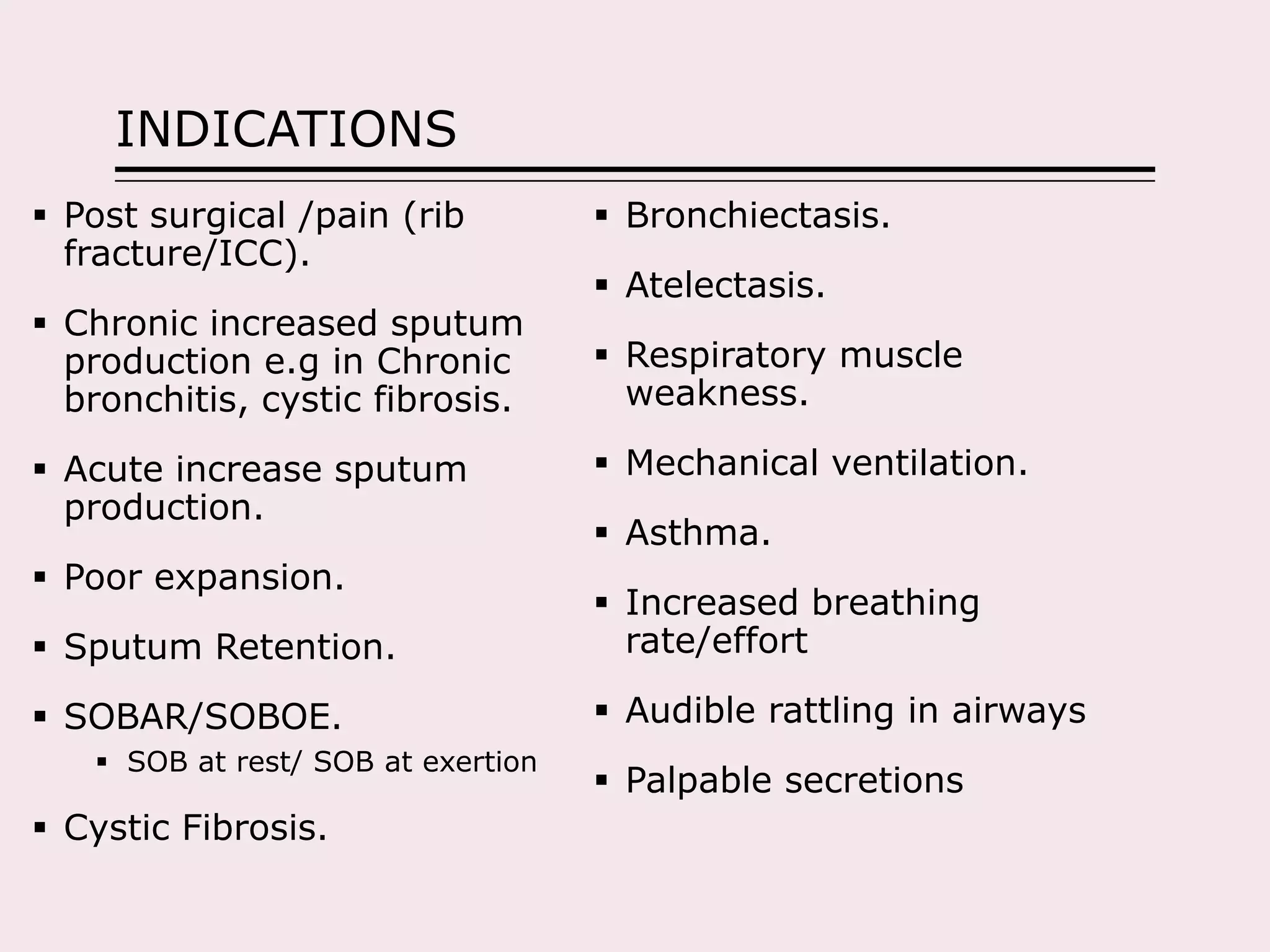 Airway clearance techniques | PPTX