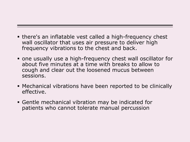Airway clearance techniques | PPTX