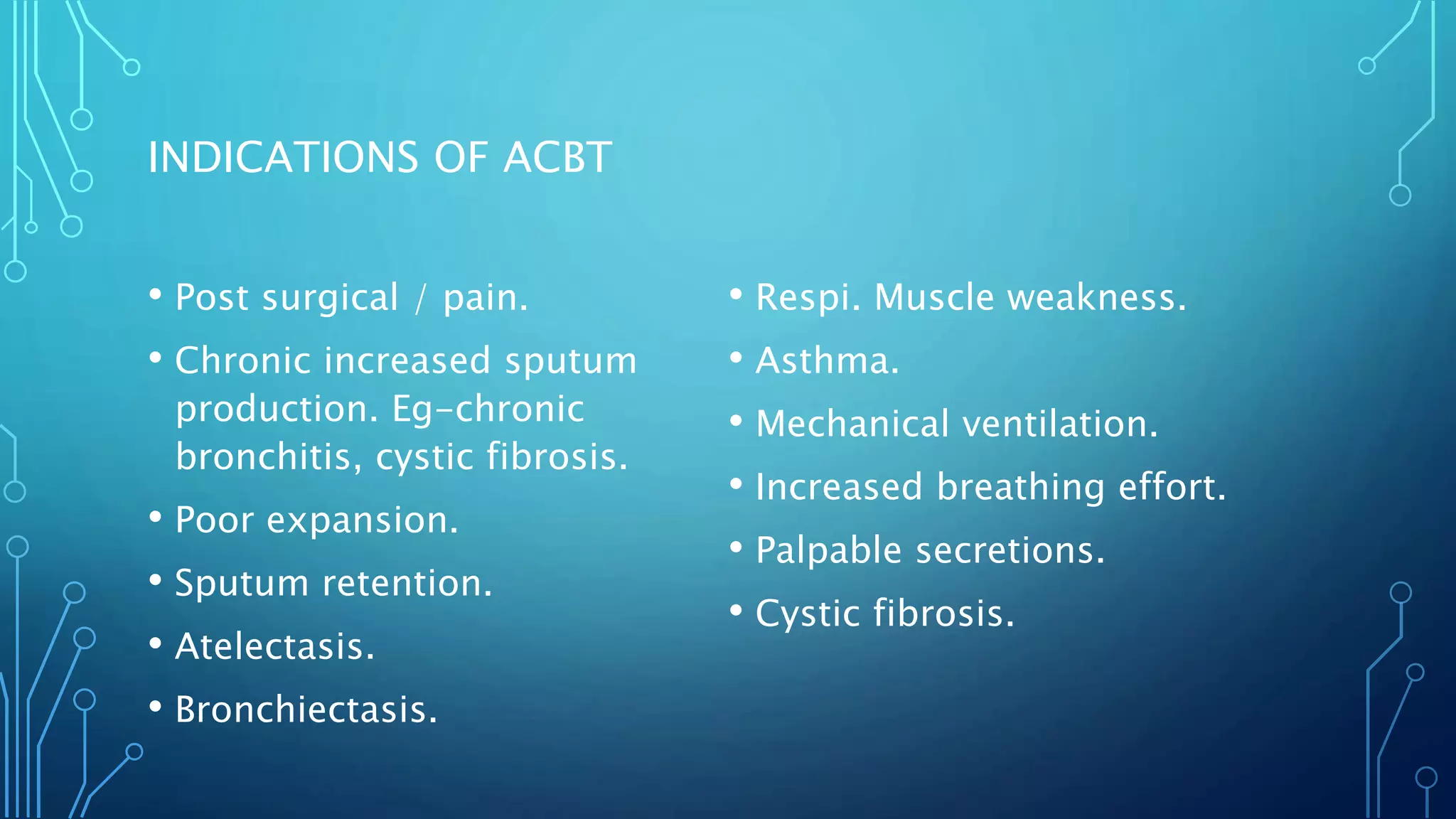 AIRWAY CLEARANCE TECHNIQUES | PPTX