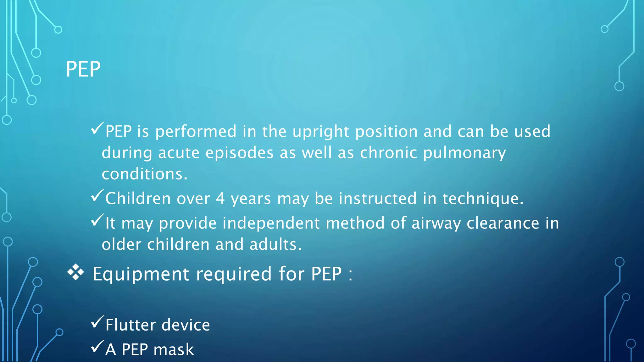AIRWAY CLEARANCE TECHNIQUES | PPTX