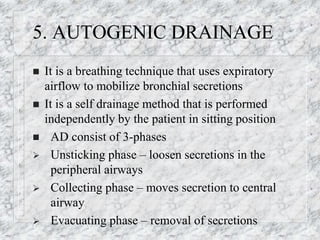 Airway clearence technique | PDF