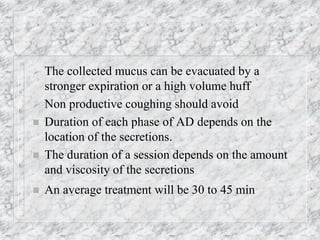 Airway clearence technique | PDF