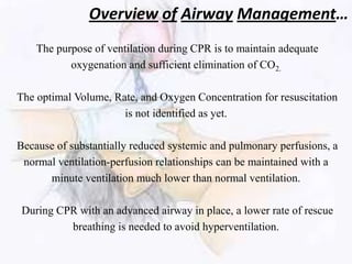 Airway during CPR | PPTX