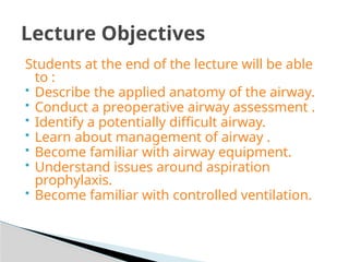 Airway evaluation and management (2).ppsx