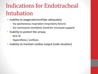 Airway Management for the Trauma Provider | PPTX