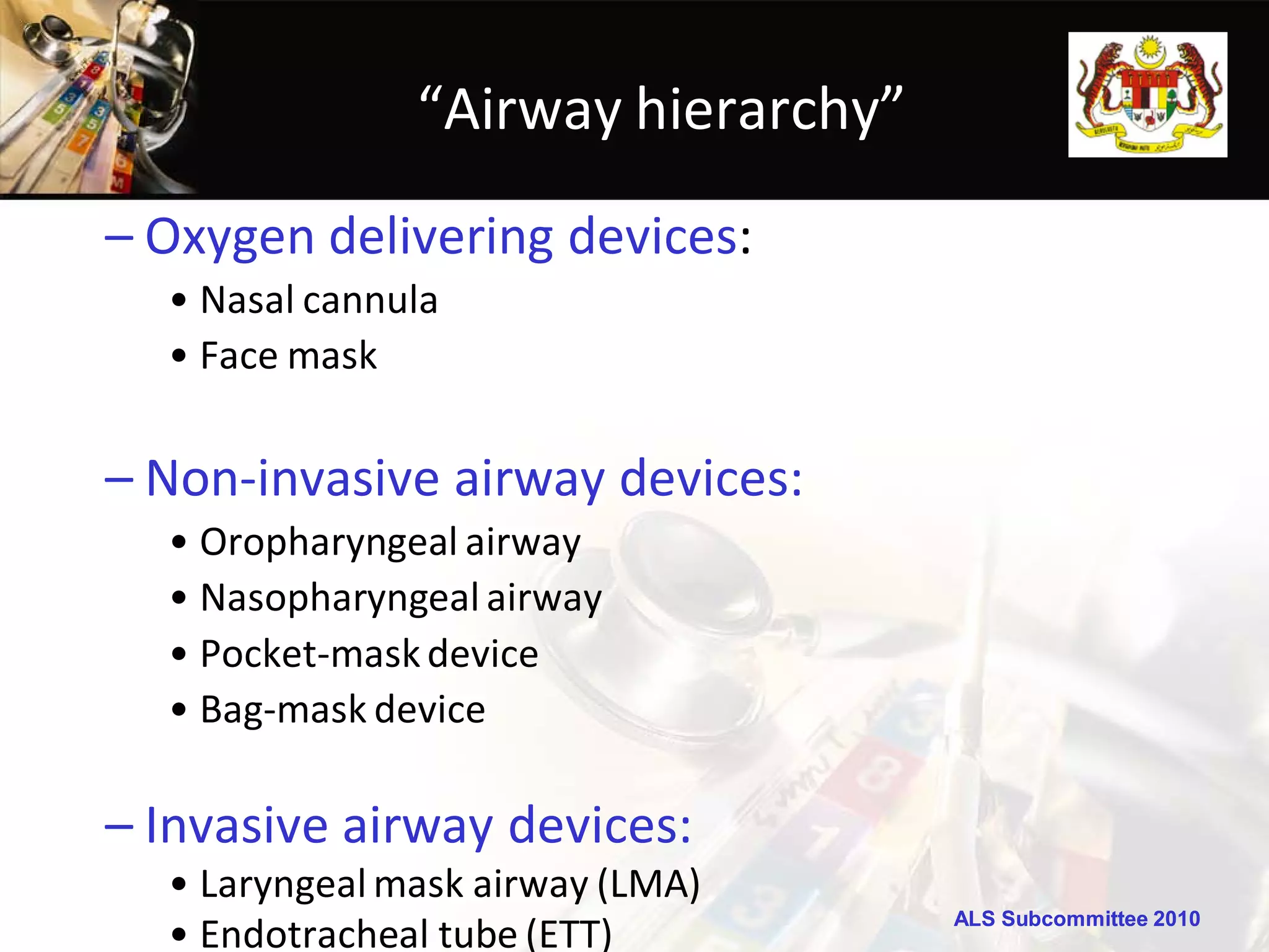 Airway lecture06122011 | PDF