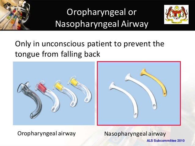 Oropharyngeal Airway And Nasopharyngeal Airway GoodSAM