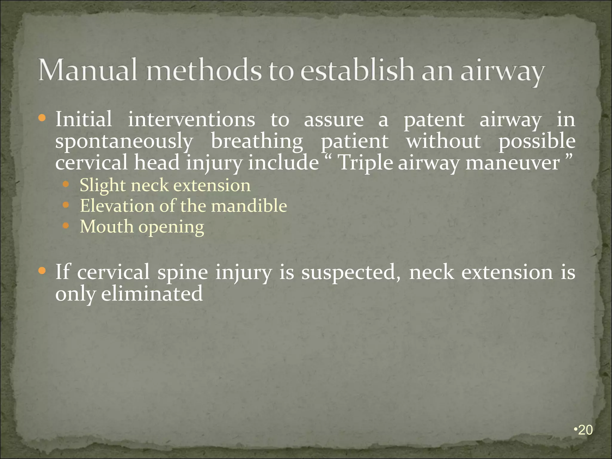 Airway management | PPT