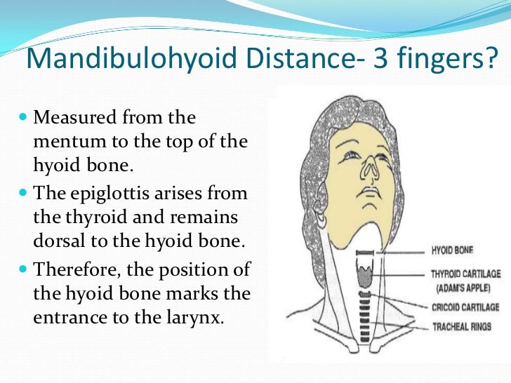 Airway management in for seadtion
