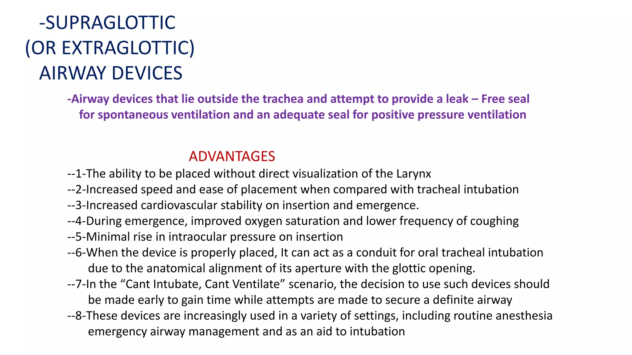 Airway management | PPTX