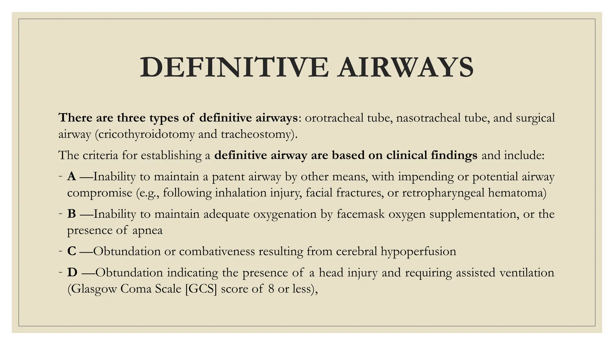 AIRWAY MANAGEMENT on trauma head and thorax case.pptx