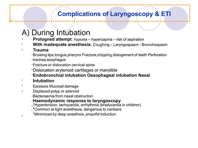 AIRWAY MANAGEMENT-INTUBATION (2).ppt | Ear, Nose and Throat Conditions ...