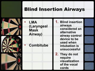 Airway management final | PPTX