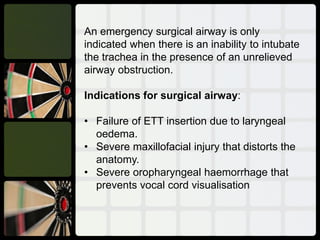 Airway management final | PPTX