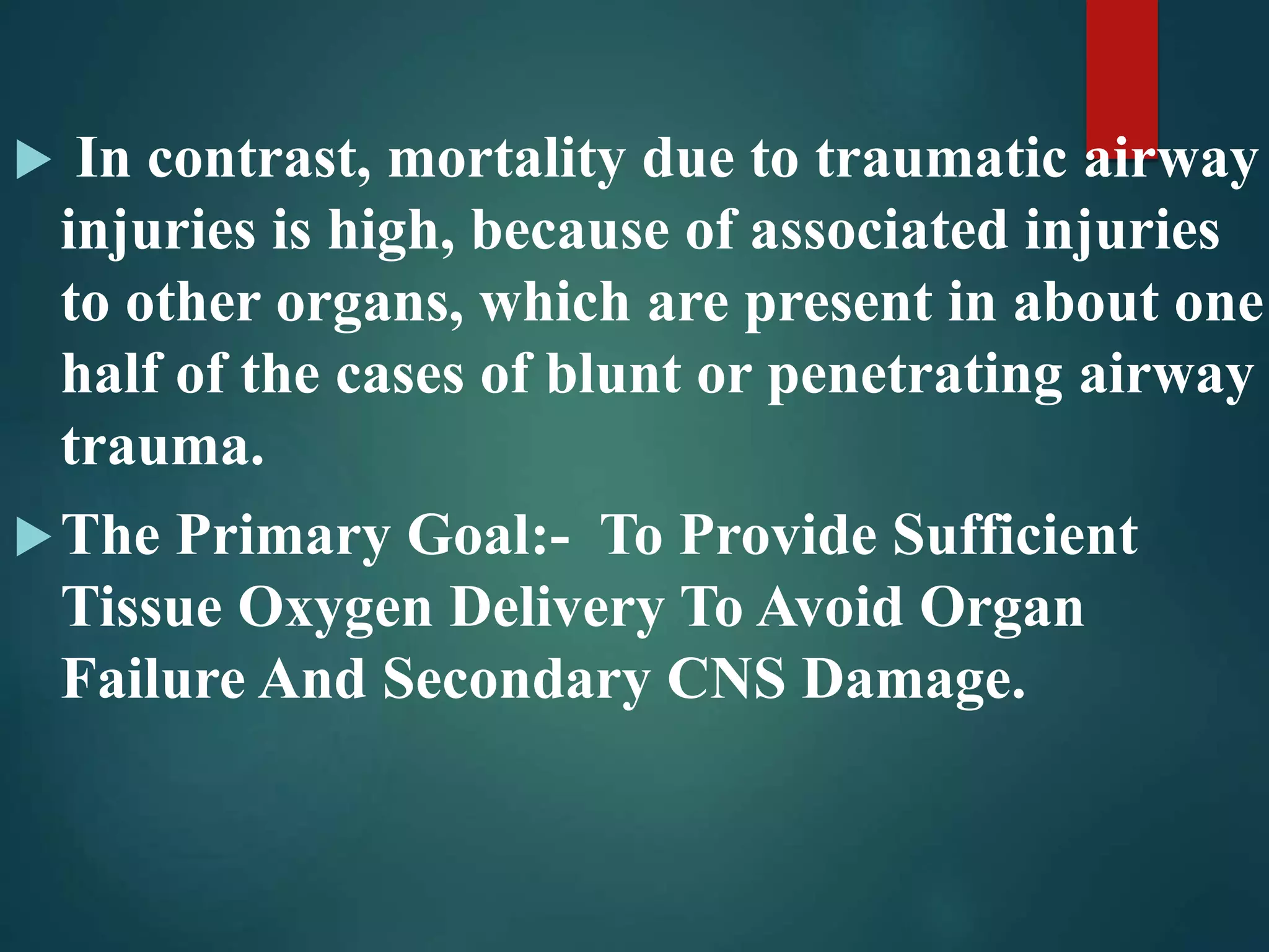 Airway management in maxillofacial trauma | PPTX