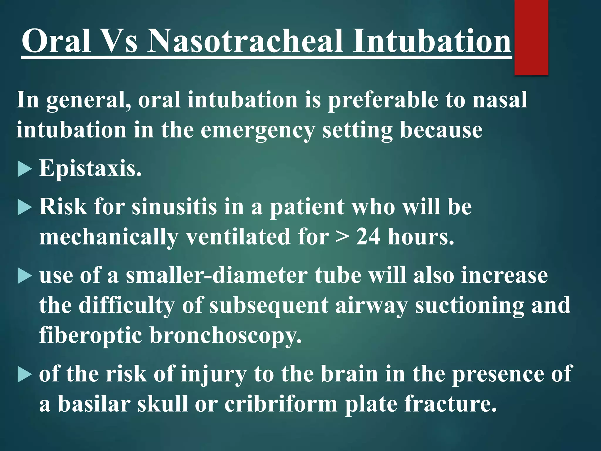 Airway management in maxillofacial trauma | PPTX