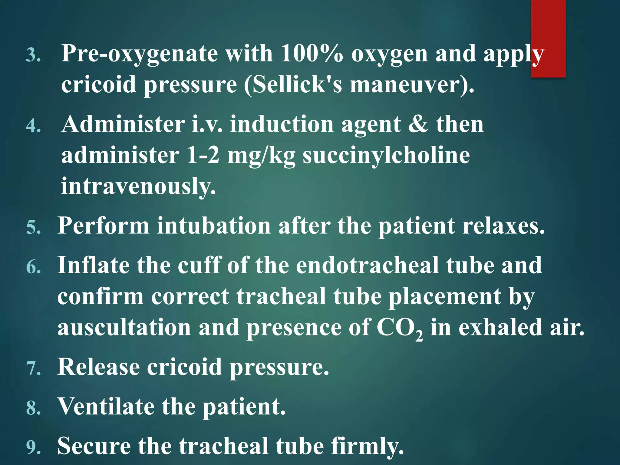 Airway management in maxillofacial trauma | PPTX