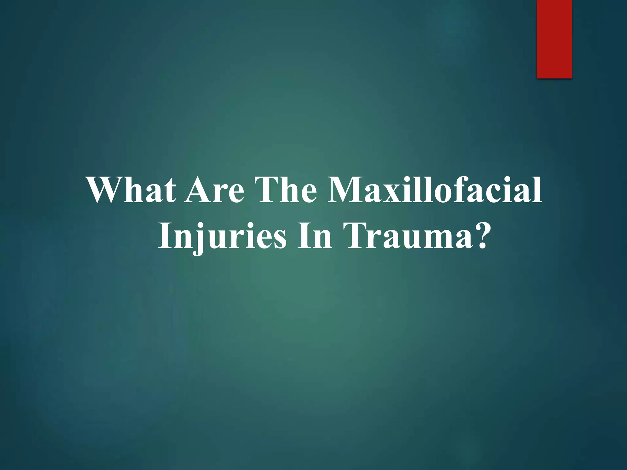 Airway management in maxillofacial trauma | PPTX