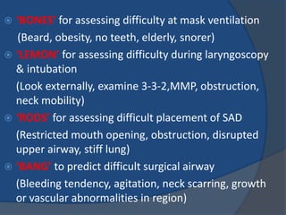 Airway management in post burn contracture & TMJ | PPTX