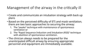 Airway management in the critically ill.pptx