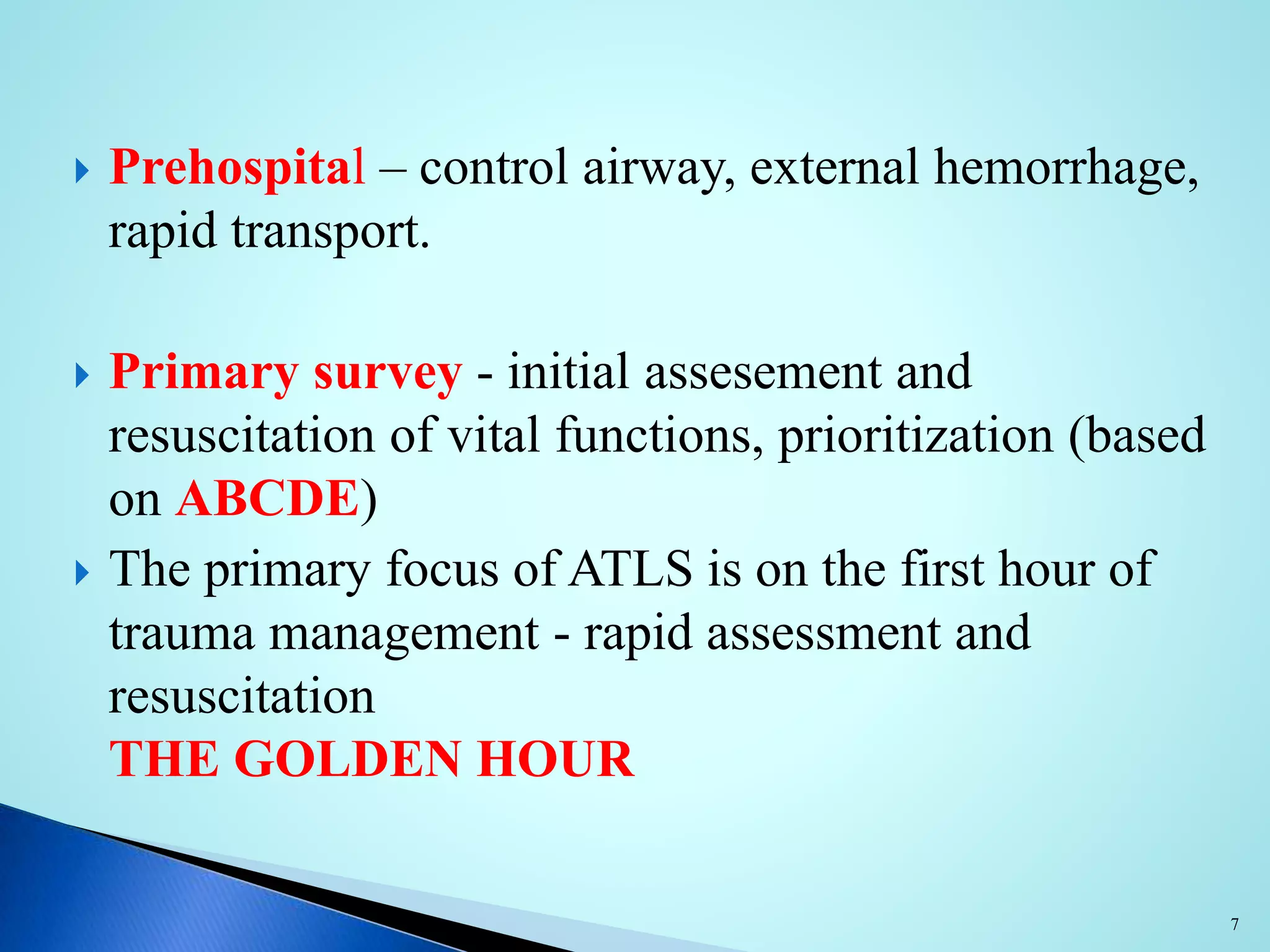 Airway management in trauma victims | PPTX