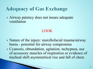 Airway management in trauma victims | PPTX