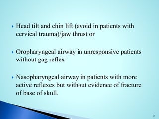 Airway management in trauma victims | PPTX