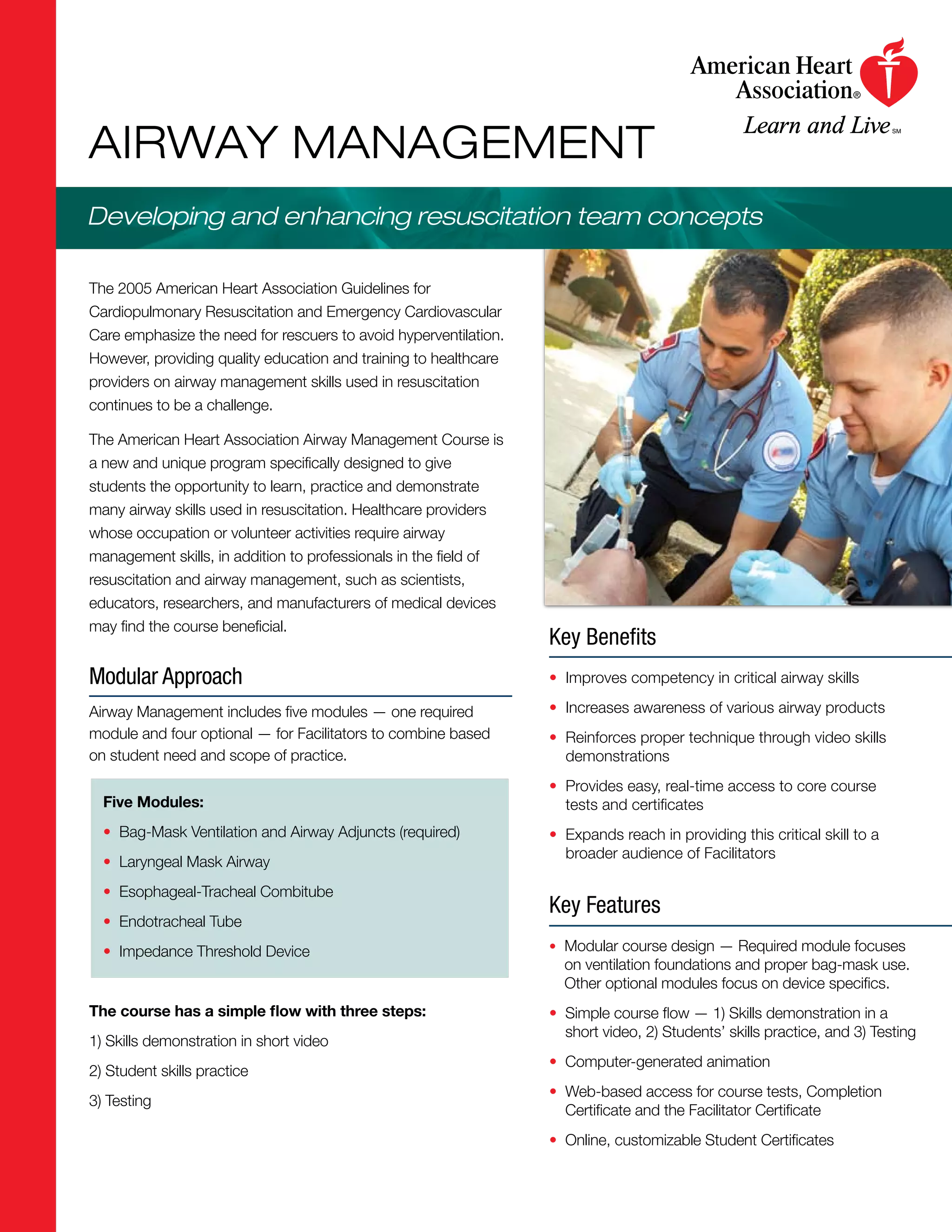 American Heart Association Airway Course | PDF