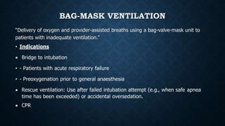 Airway management | PPTX
