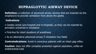 Airway management | PPTX