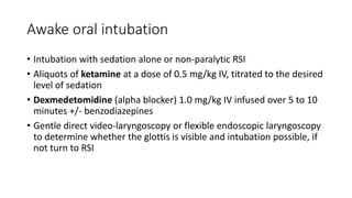 Airway management techniques by Dr Than Vutha | PPT