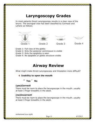 Airway manegement | PDF