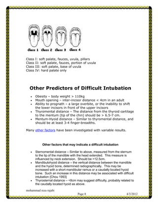 Airway manegement | PDF