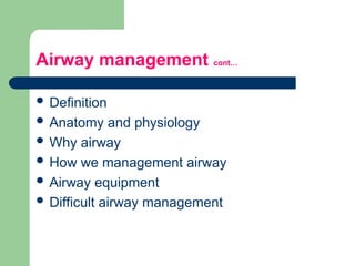 airway mangment airway emergency 22.ppt