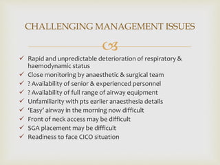 Airway mx ppt | PPTX | Ear, Nose and Throat Conditions | Diseases and ...