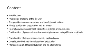 Airway part 1 for 3rd year anesthesia students.pptx