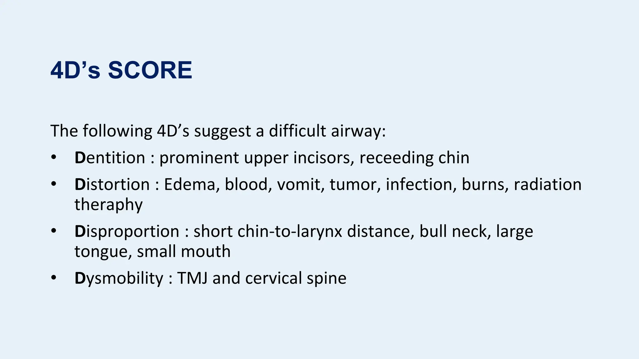 Airway assessment and difficult airway anaesthesia | PPTX