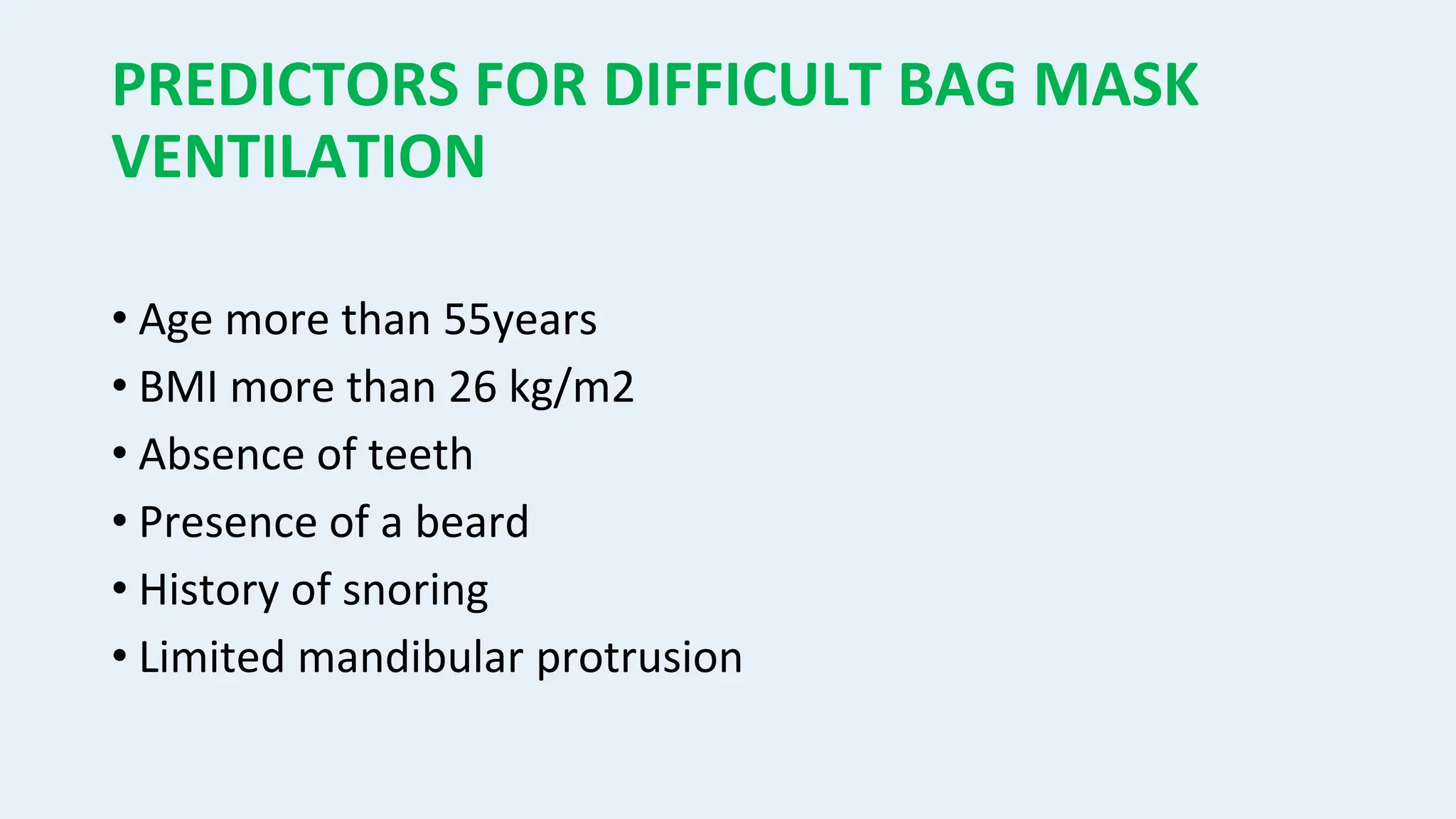 Airway assessment and difficult airway anaesthesia | PPTX