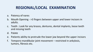 Airway assessment and difficult airway anaesthesia | PPTX