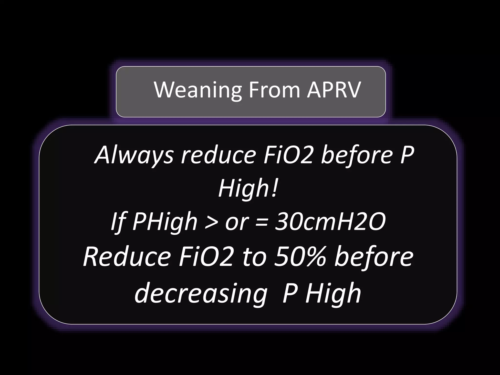 Airway releasing ventilation | PPTX