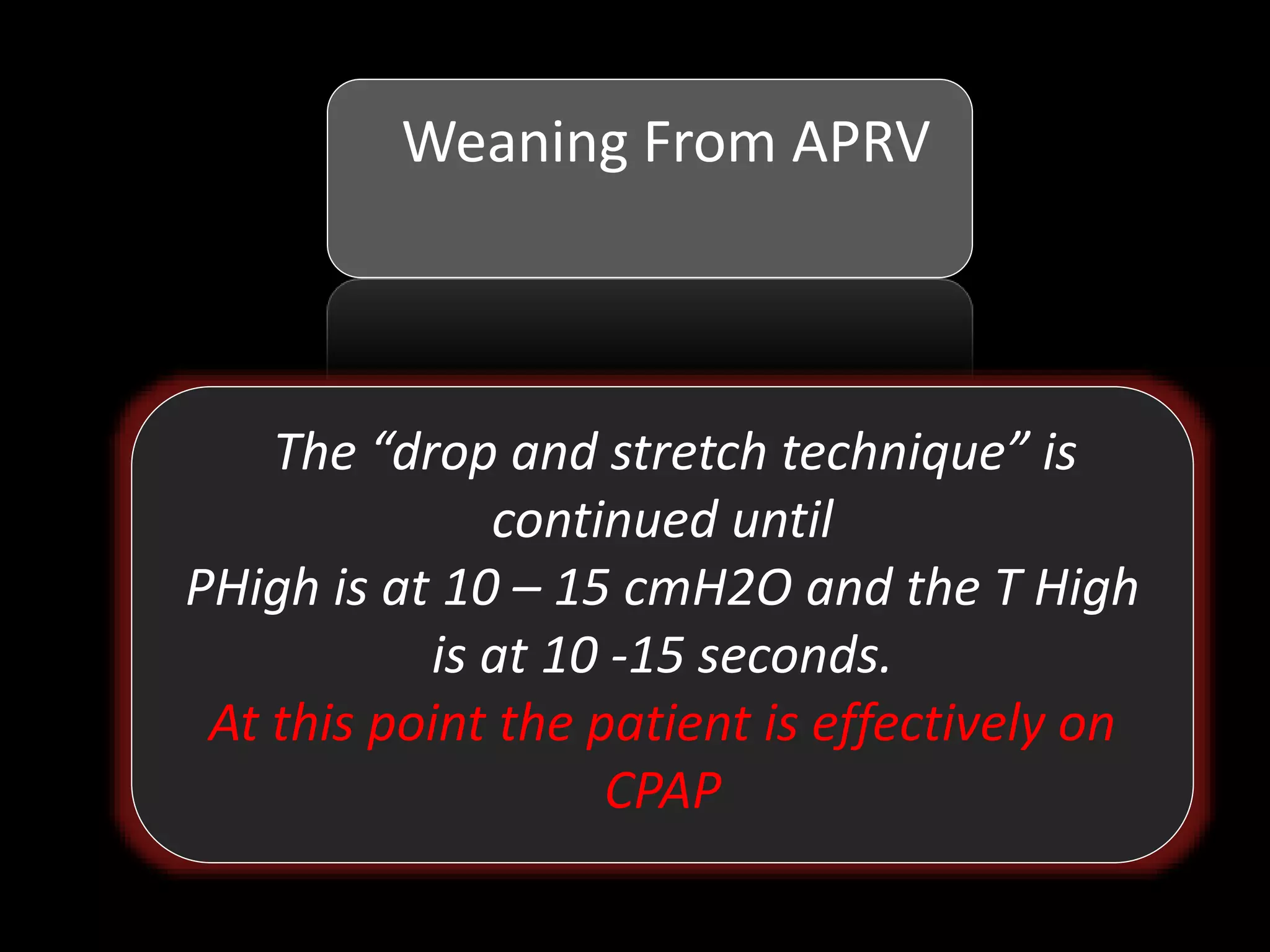 Airway releasing ventilation | PPTX