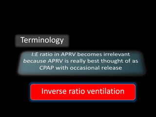 Airway releasing ventilation | PPTX