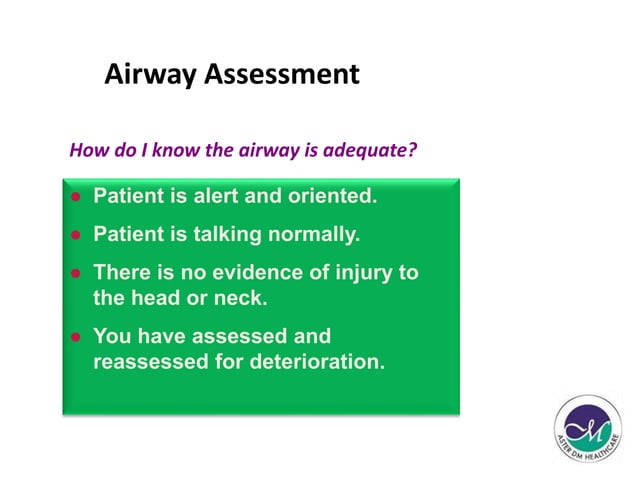 Airway solutions in trauma scenarios | PPTX