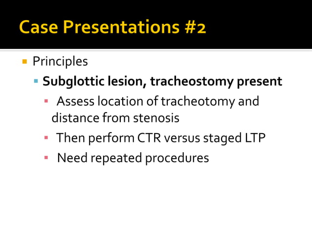 Airway stenosis resection and ltp d_chhetri_11-19-08 | PDF | Death ...