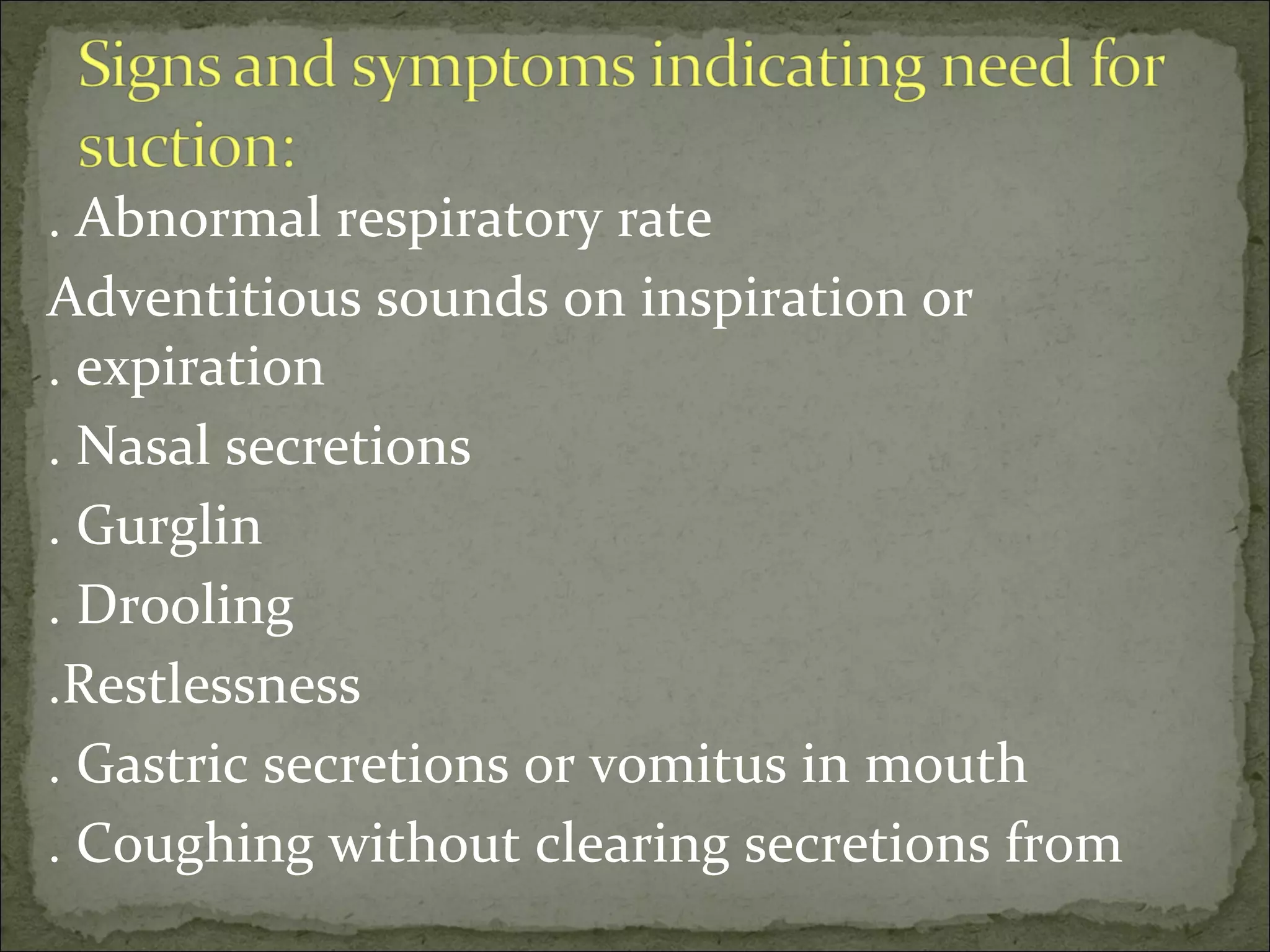 Airway suctioning | PPT