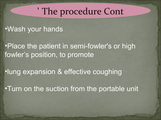 Airway suctioning | PPT