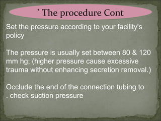 Airway suctioning | PPT