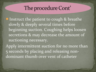 Airway suctioning | PPT